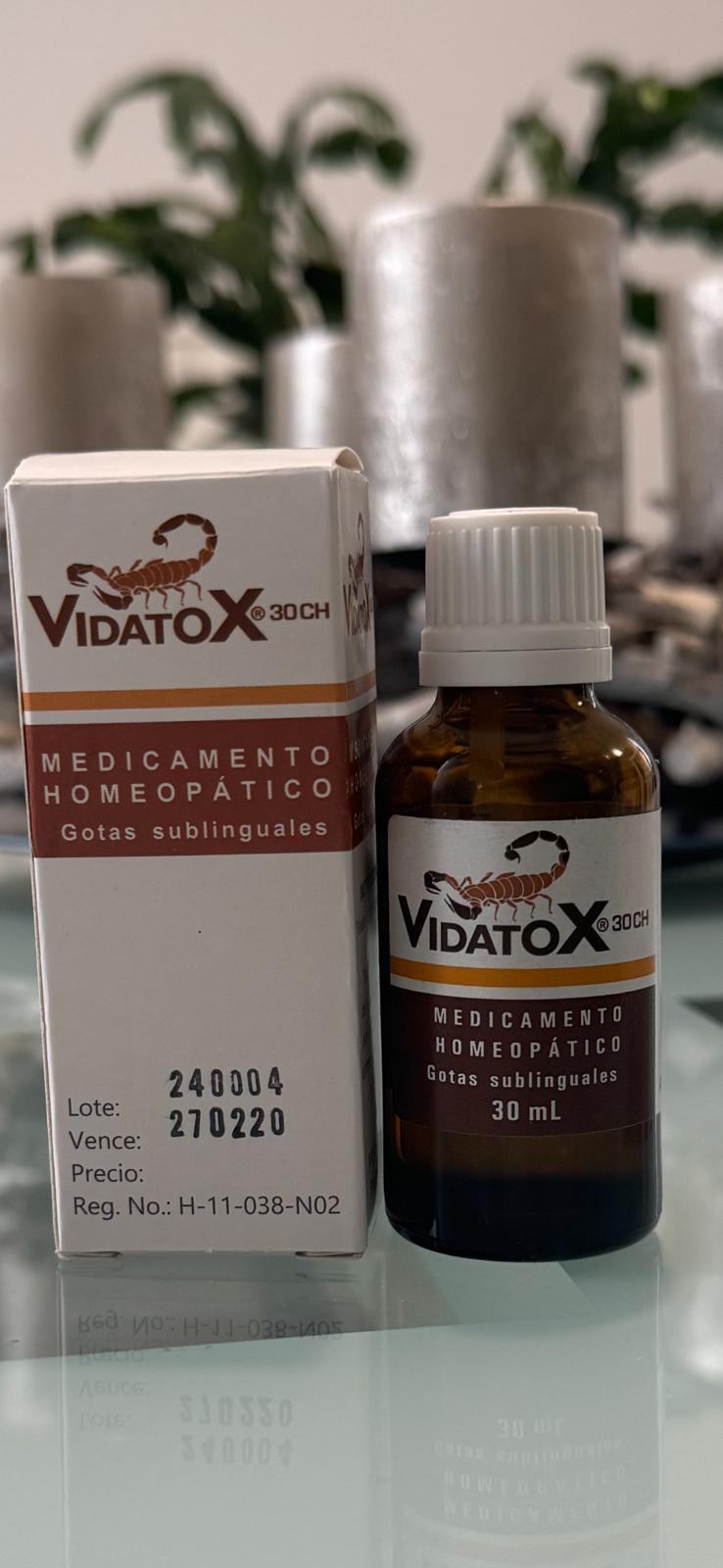 Vidatox 30 CH bočica