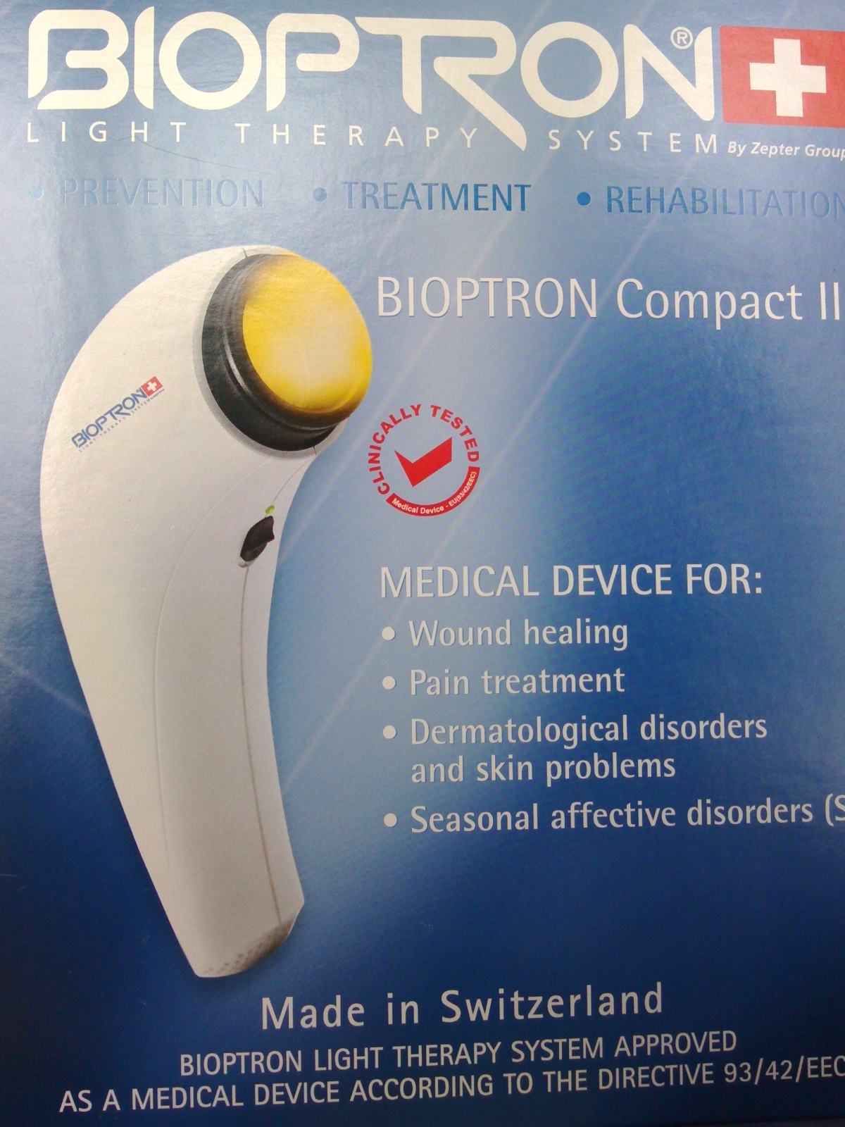 Nova Bioptron Compact lll lampa sa stalkom, sprejem i priručnikom