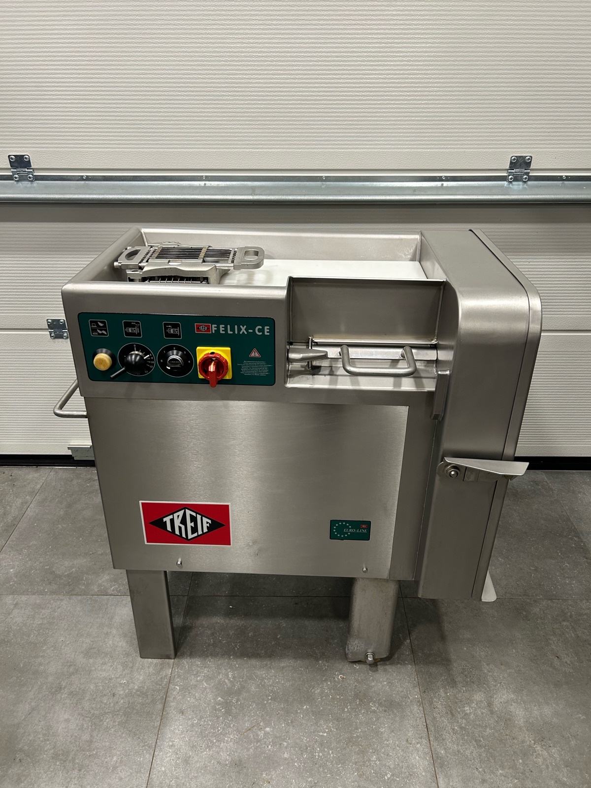 Stroj za rezanje masnoće/mesa - Kocklanik Treif Felix