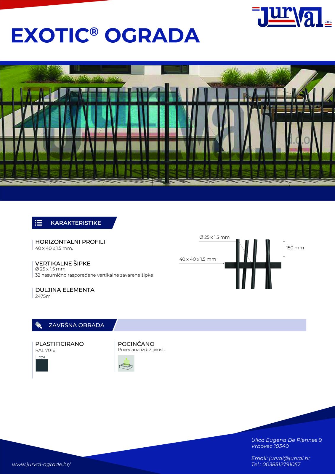PANEL OGRADA PANELNA OGRADA MODERNE OGRADE