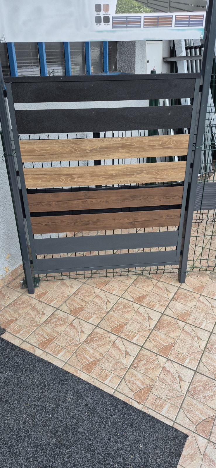 profili za panelnu ogradu,zaštita pogleda,limene, panelne ograde