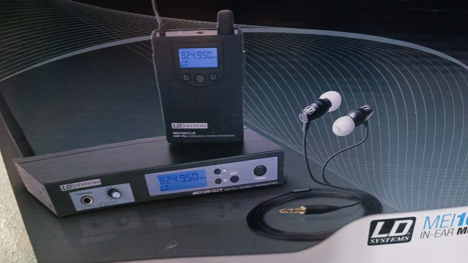 In-ear monitoring sistem MEI 100 G2 novo