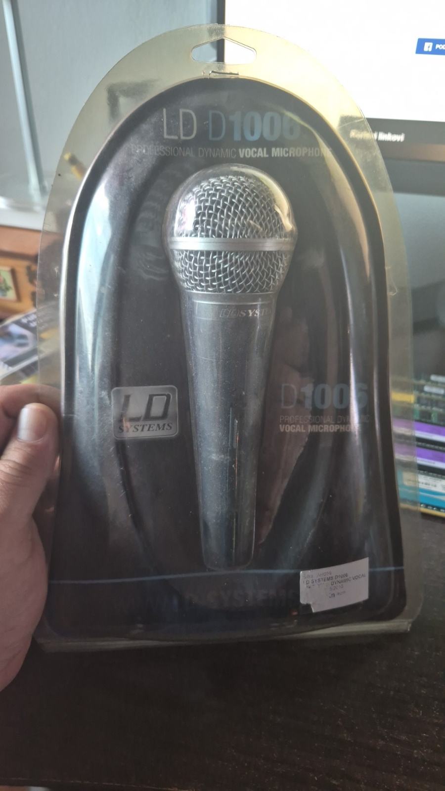 LD Systems D 1006 dinamički vokalni mikrofon s kabelom