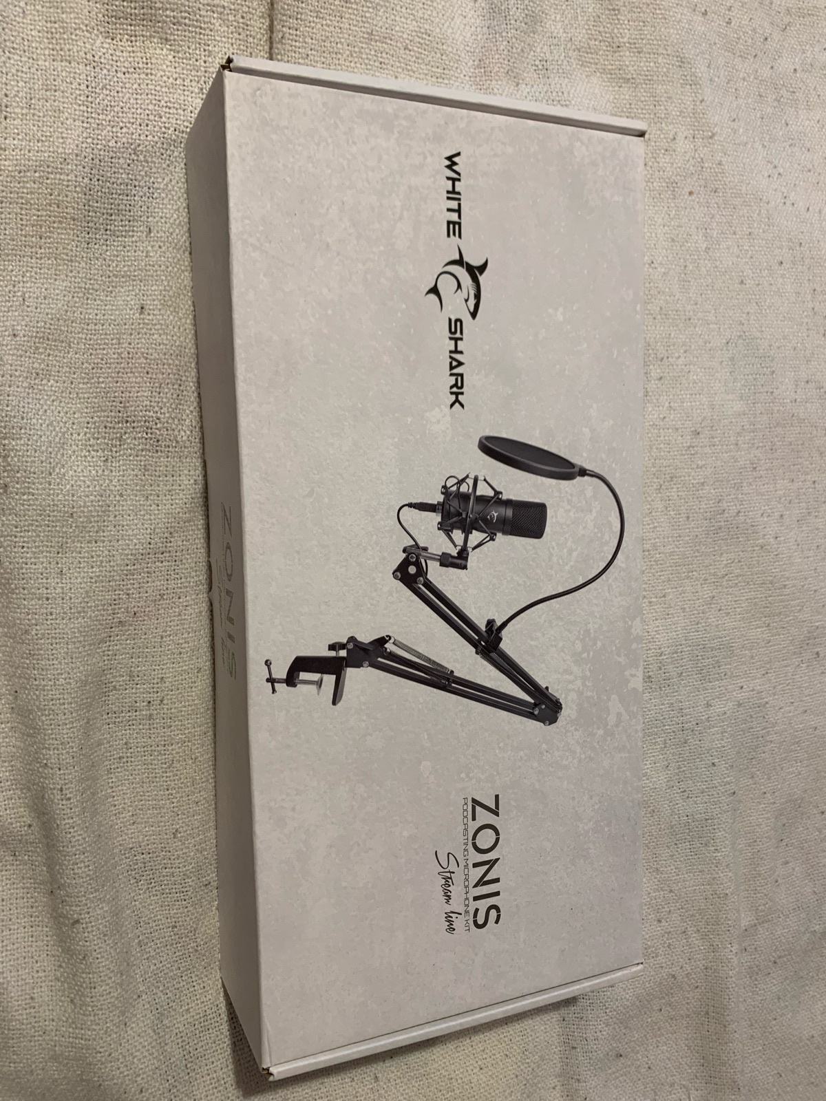 Mikrofon white shark ZONIS