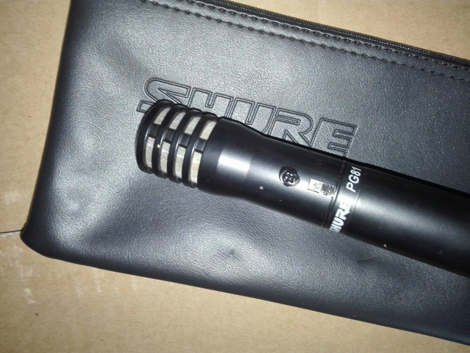 SHURE PG 81