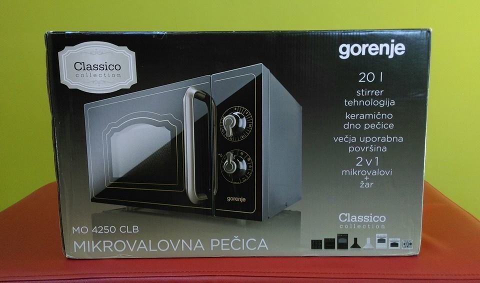 Gorenje mikrovalna pećnica Clasicco Collection - MO 4250 CLB - NOVO!