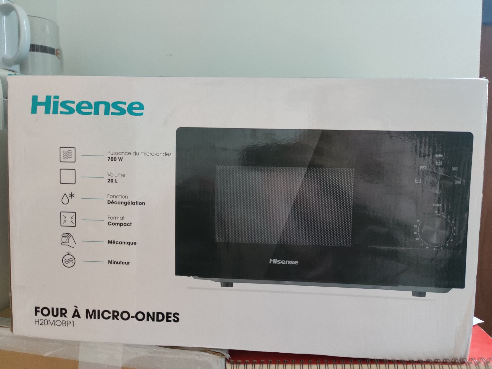 Mikrovalna pecnica Hisense H20MOP1