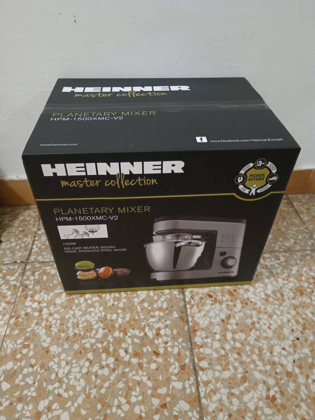 Heinner kuhinjski robot mikser HPM-1500XMC-V2 novo!!!