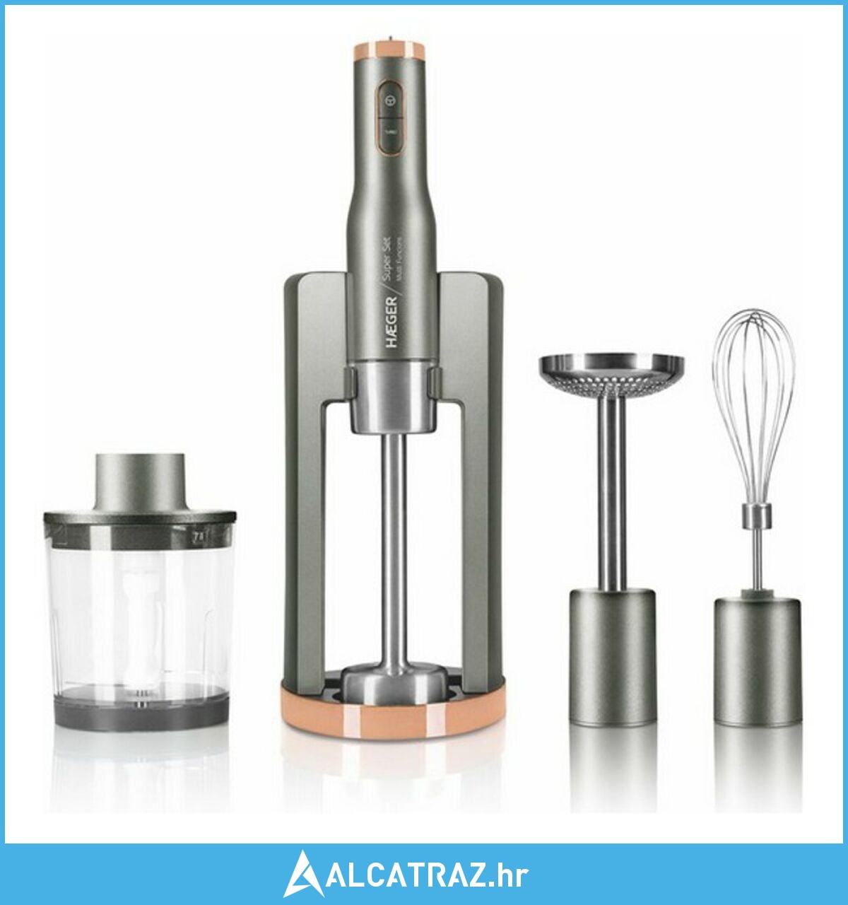 Ručni mikser Haeger Super Set Siva 800 W - NOVO