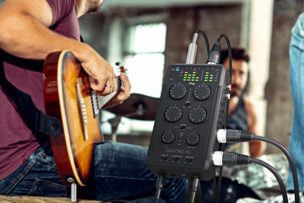IK Multimedia Audio Interface iRig Pro Quattro I/O DELUXE NOVO!