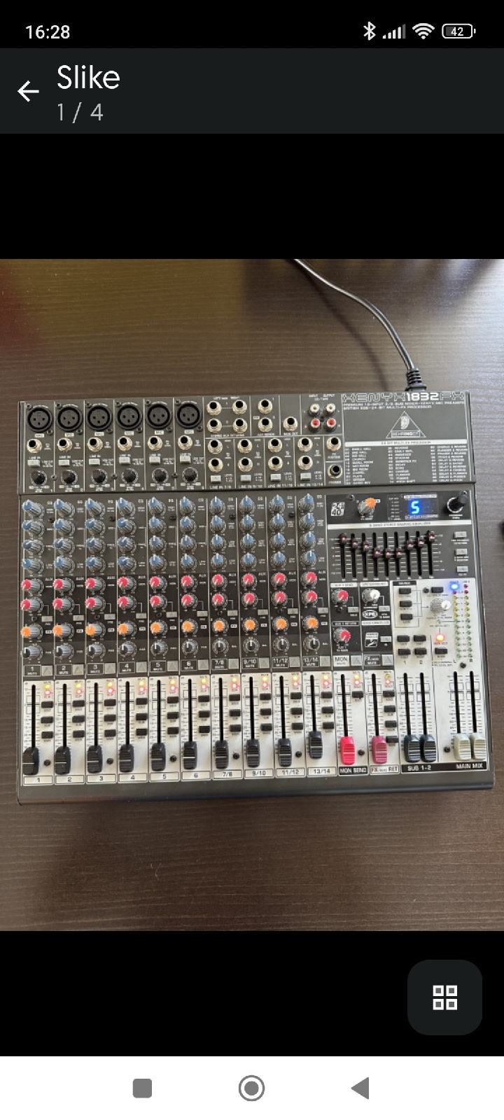 Behringer xenyx 1832fx