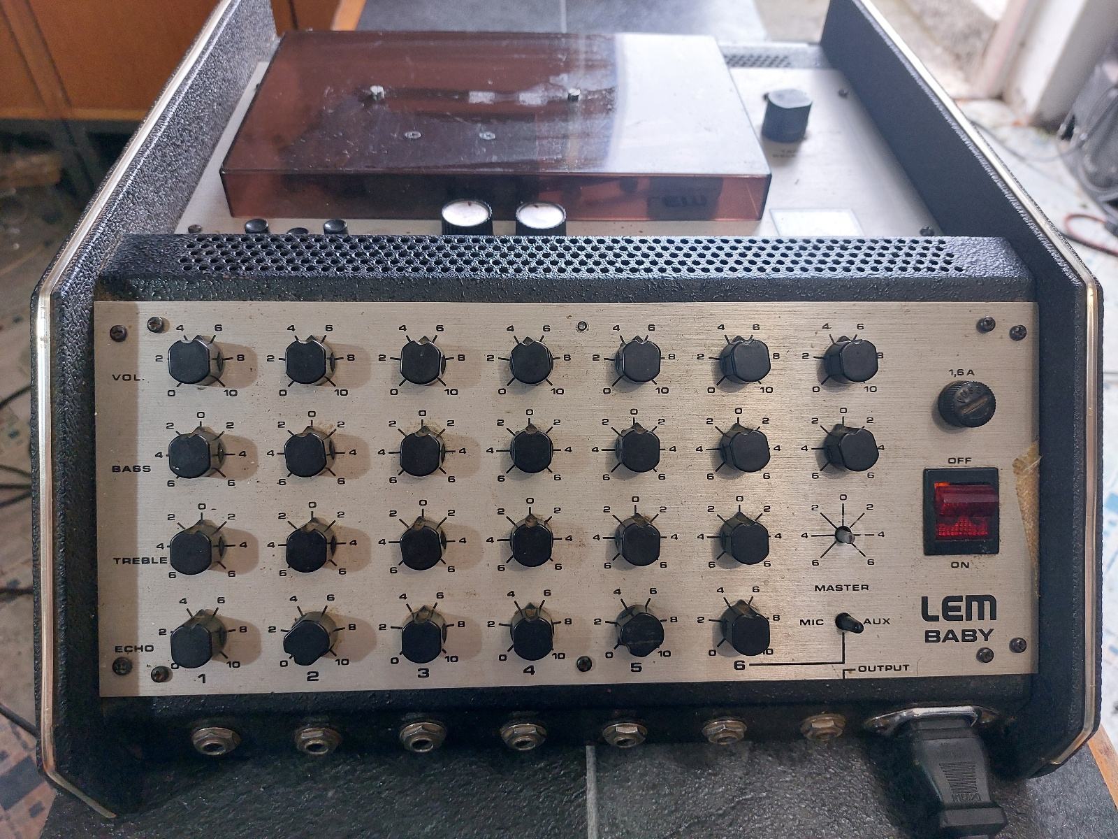 Lem baby, powered mixer
