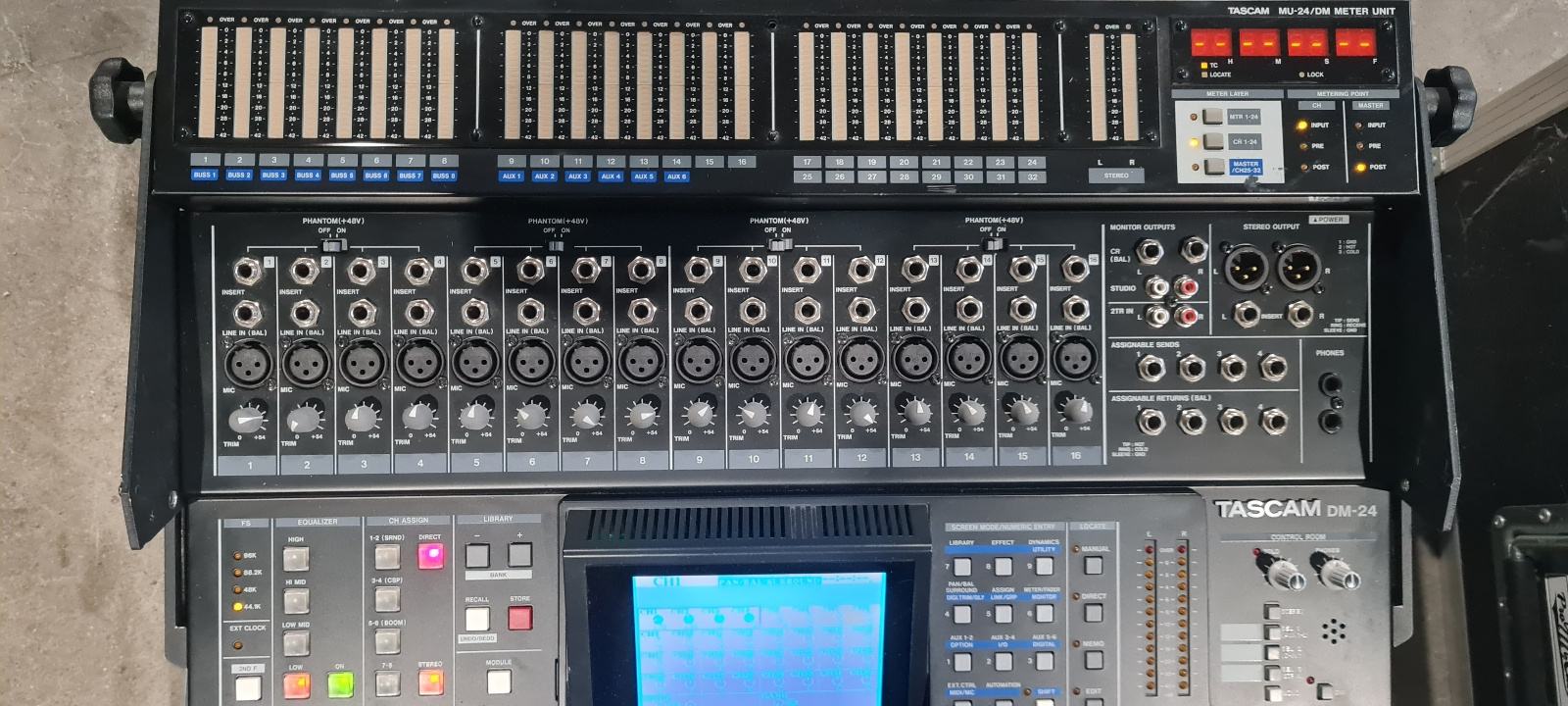 TASCAM Digital Mixing Console DM - 24