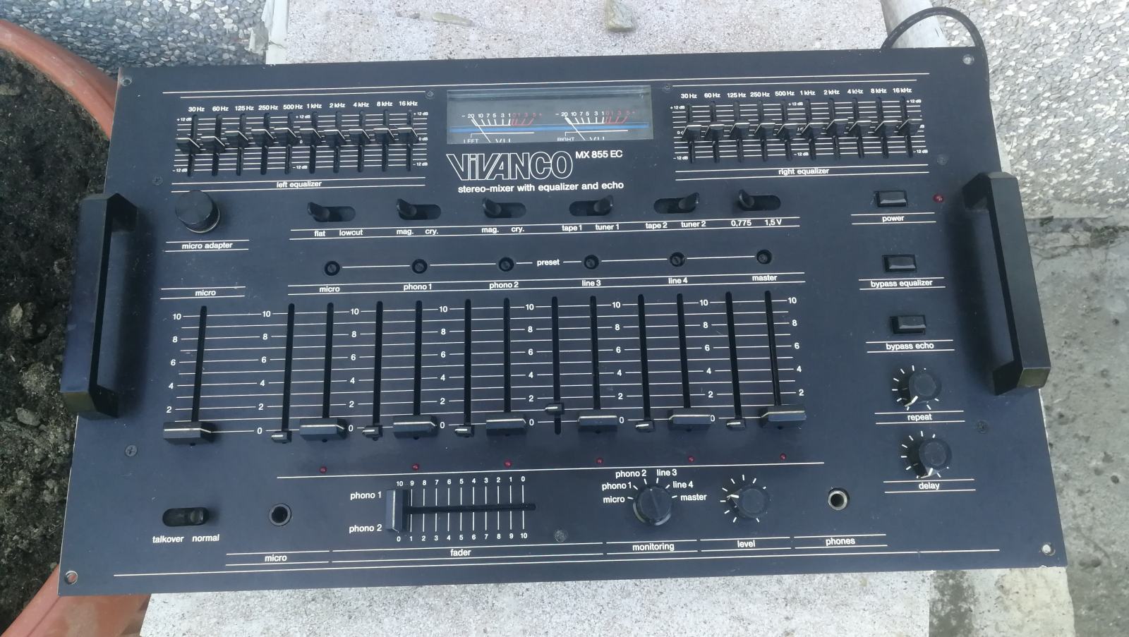 vivanco dj mixer