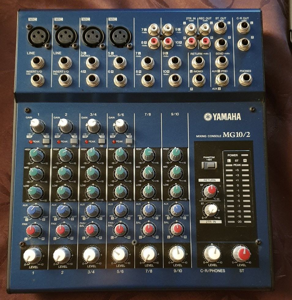 Yamaha mikser i Lexicon mpx 100