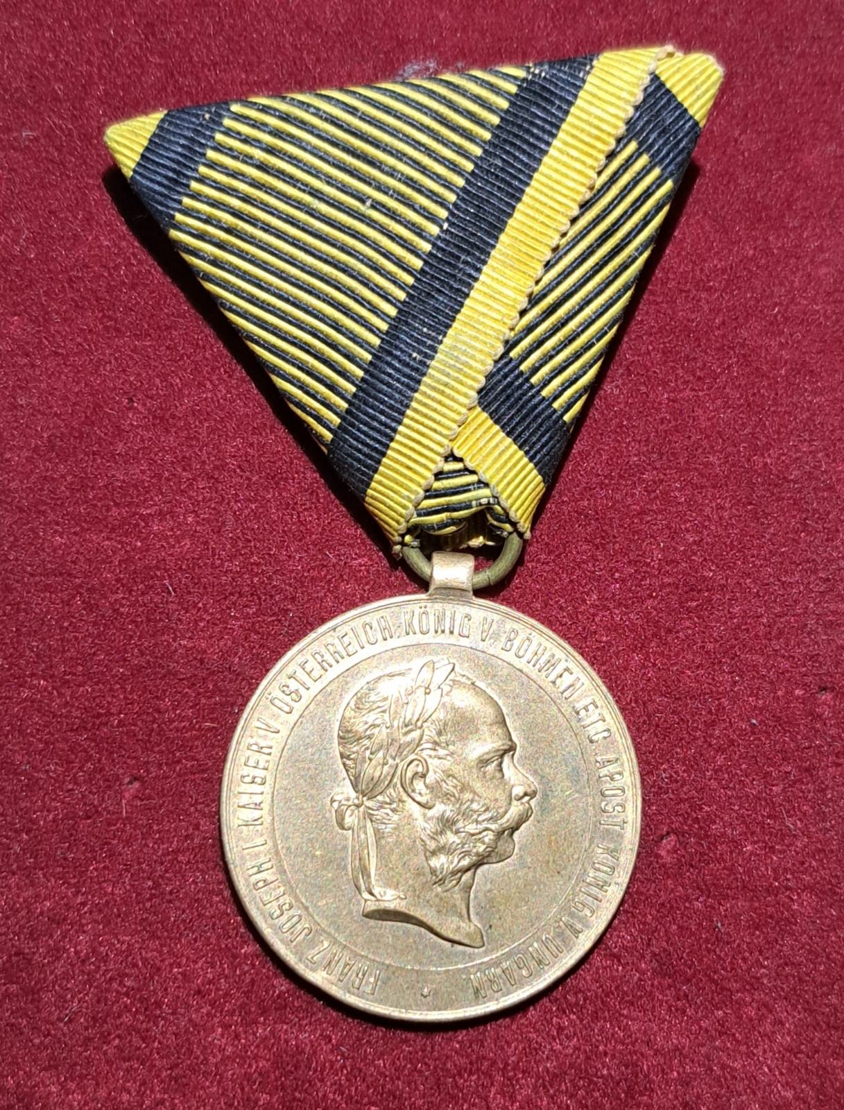 Ratna Austro-Ugarska medalja 2. December 1873