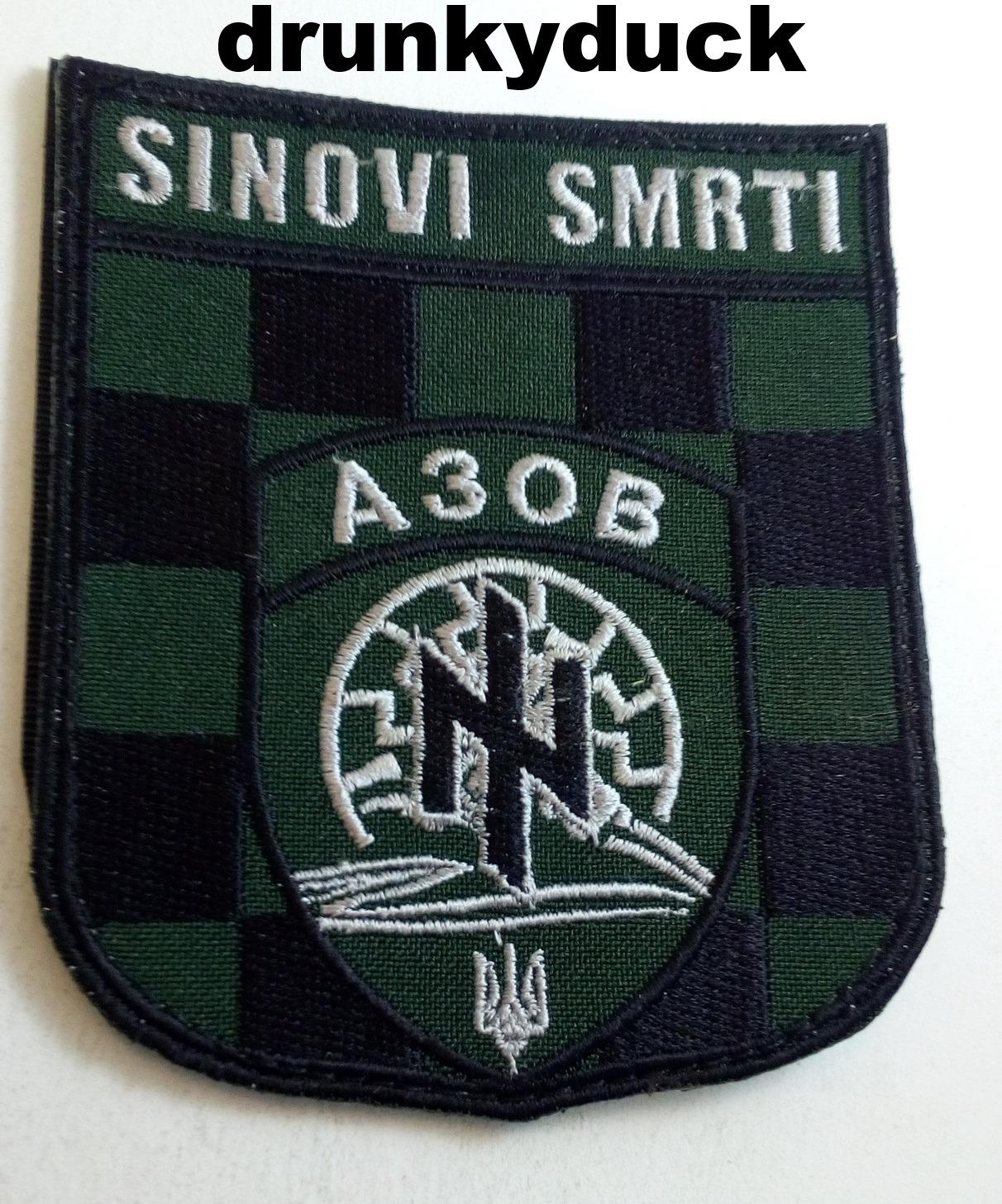 azov--sinovi smrti--vojna oznaka hrvatskih dragovoljaca u ukrajini