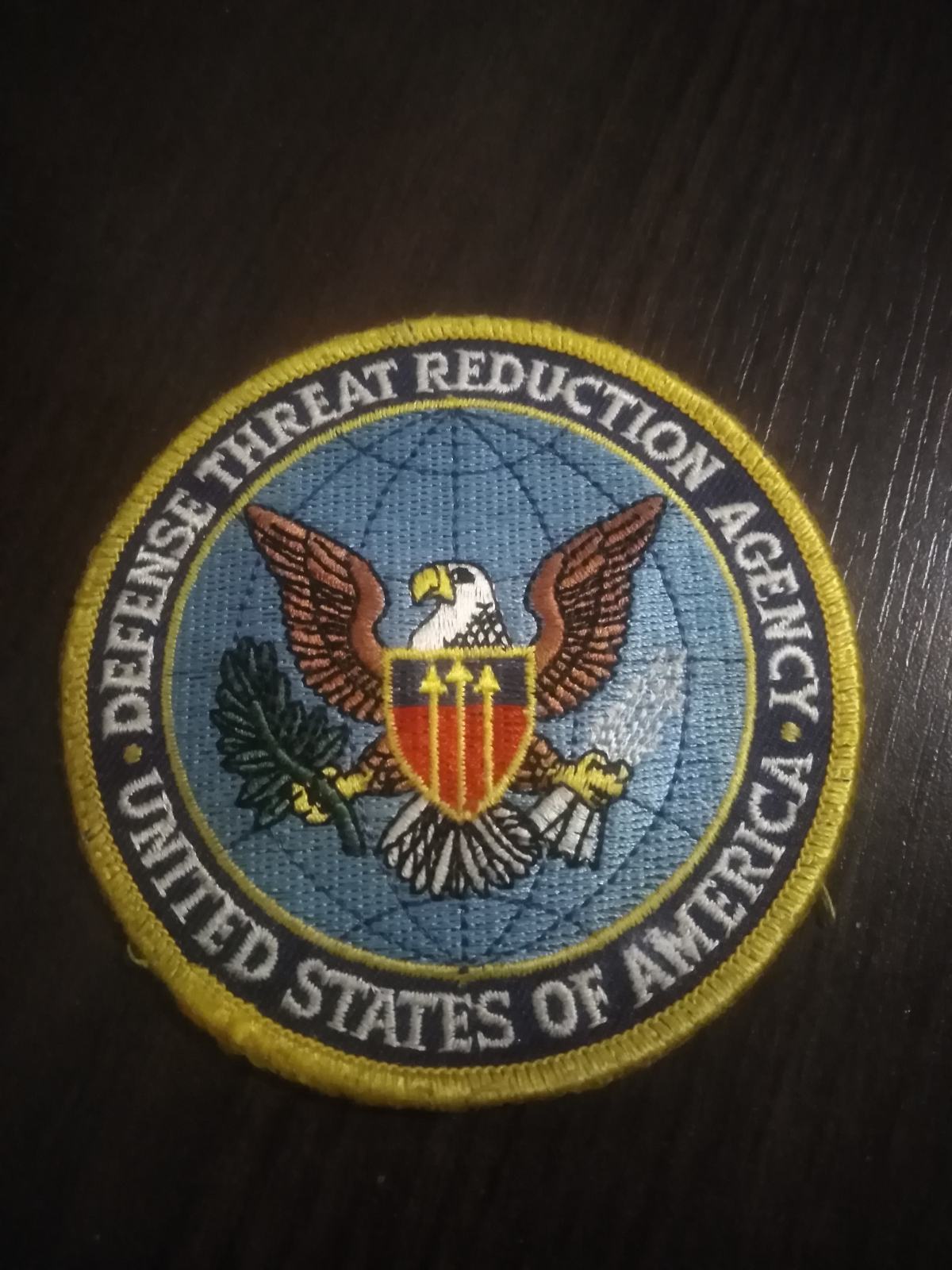 Defense Threath Reduction Agency, prišivak