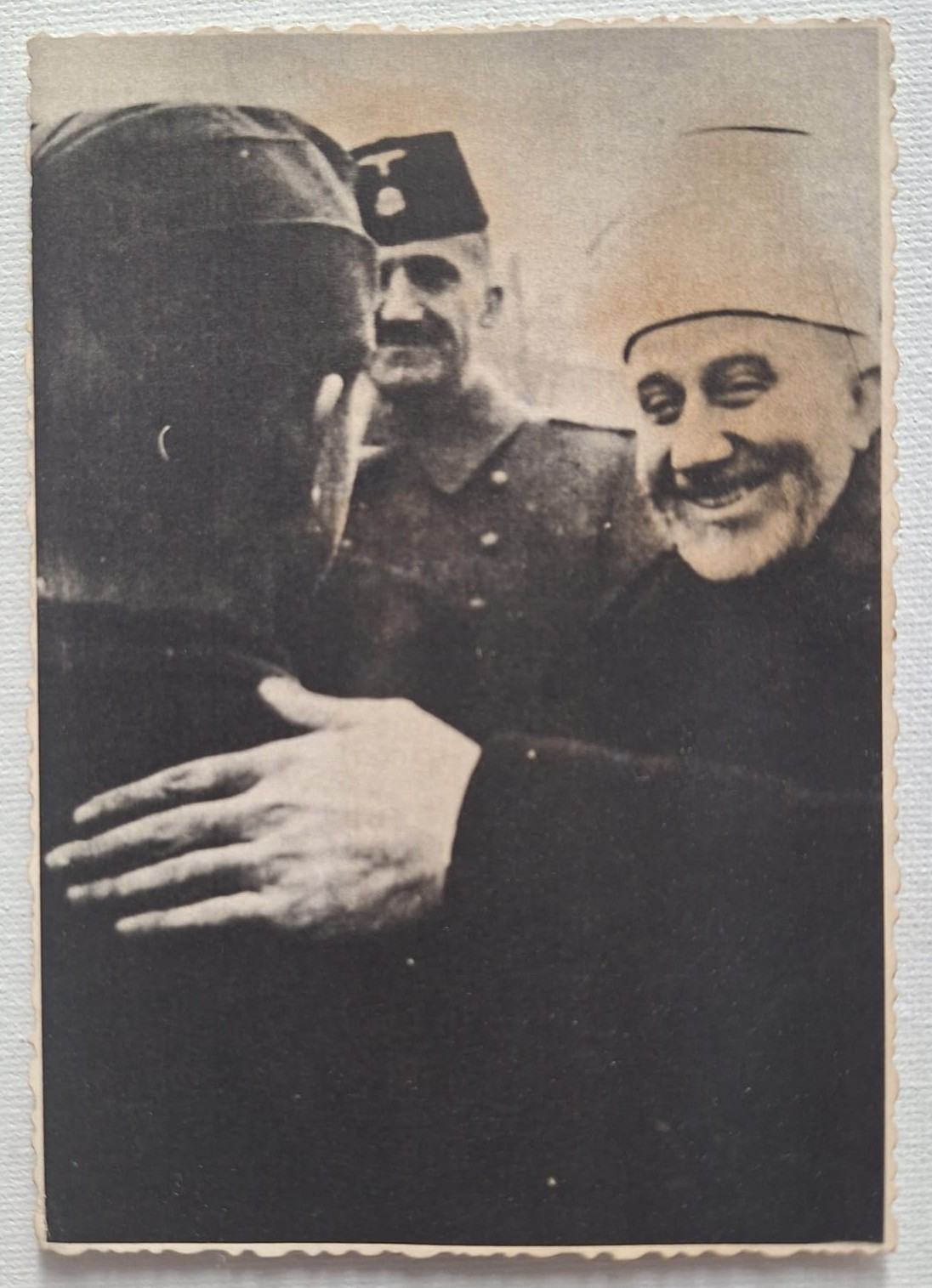 FOTOGRAFIJA POSJET VELIKOG MUTAFIJA - WAFFEN SS HANDŽAR DIVIZIJA