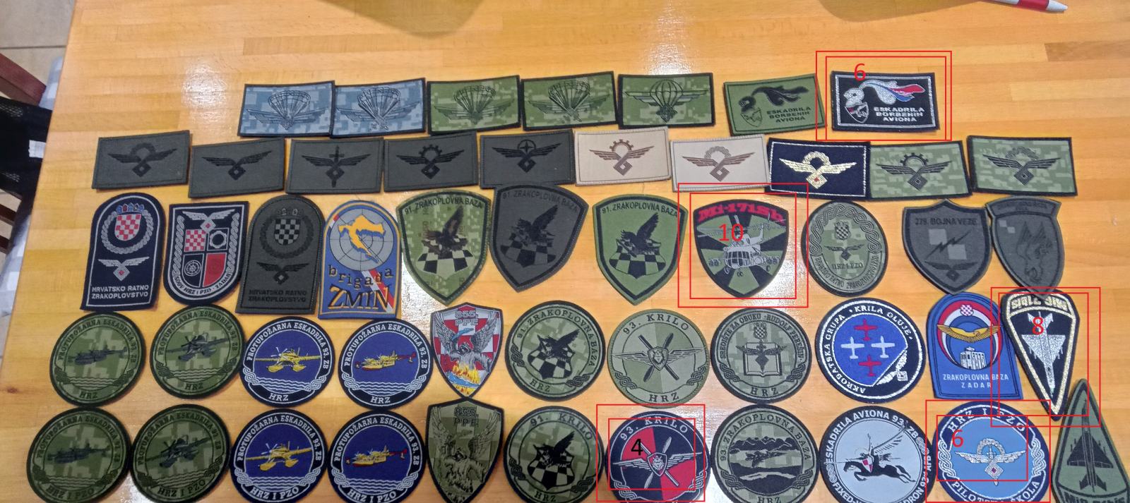 HV hrvatska vojska prišivak oznaka ševron našitek Croatian army patch