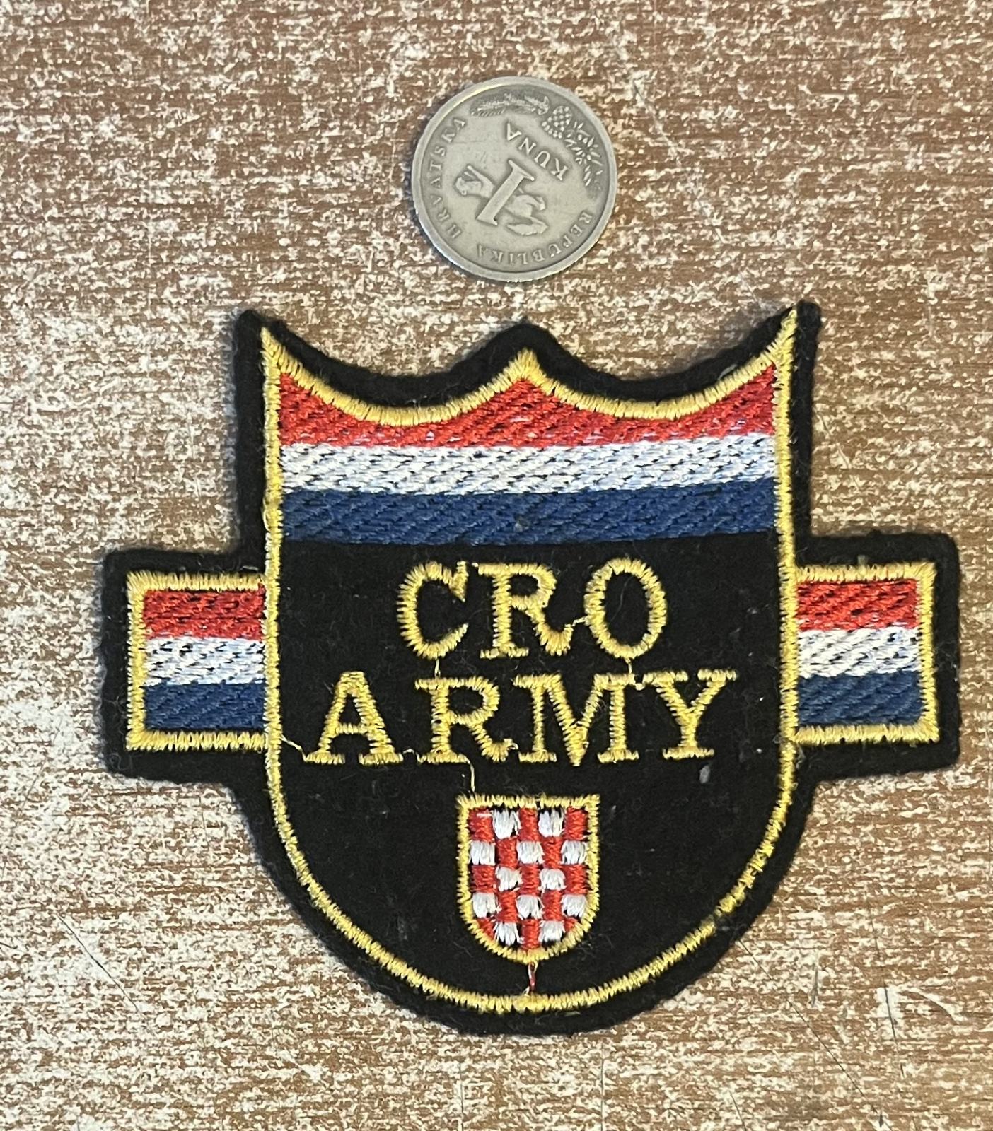 HV OZNAKA - CRO ARMY