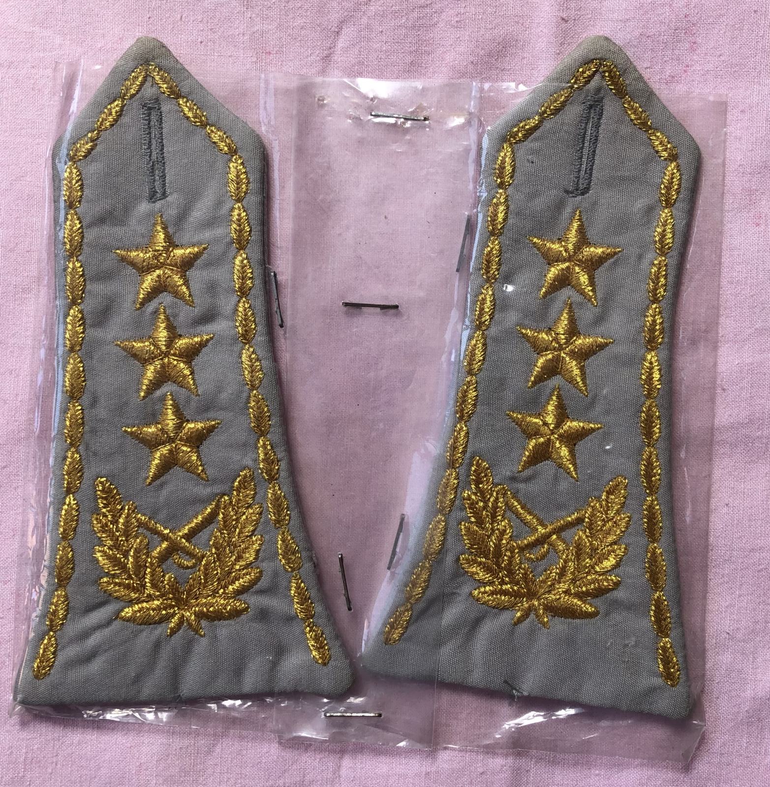 JNA - EPOLETE GENERAL PUKOVNIKA KOPNENE VOJSKE