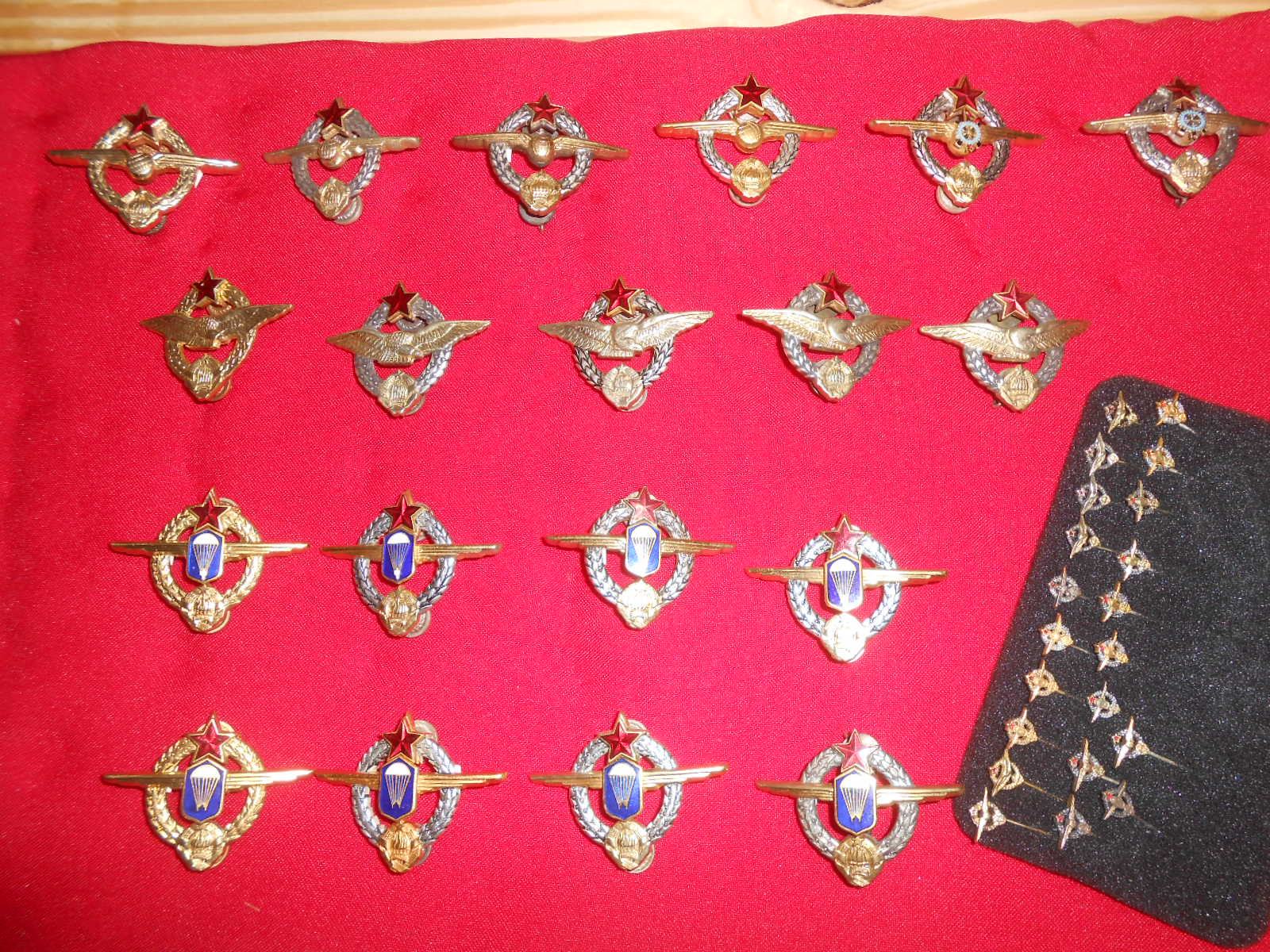 lot oznaka JNA pilota, navigatora, avio tehničara, padobranaca