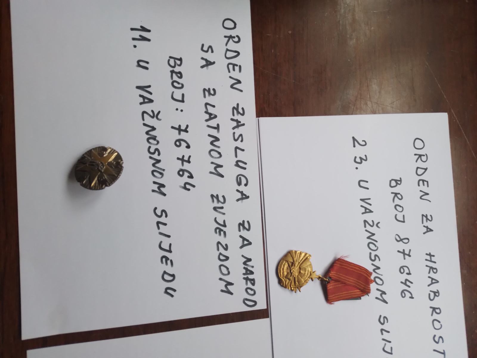 ORDENJE IZ II. SVJETSKOG RATA