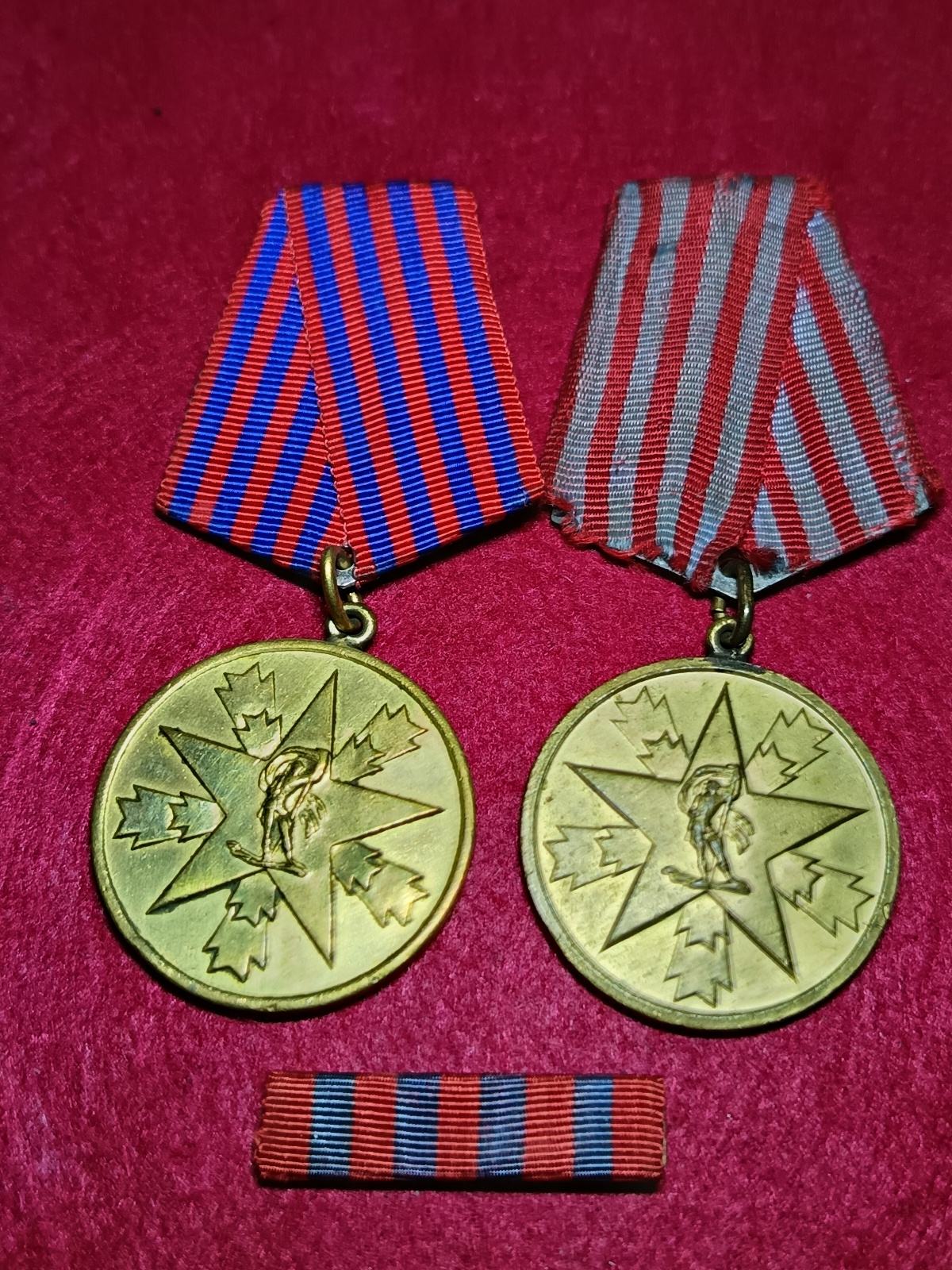 PARTIZANI - FNRJ - Medalja zasluge za narod - latinica i ćirilica