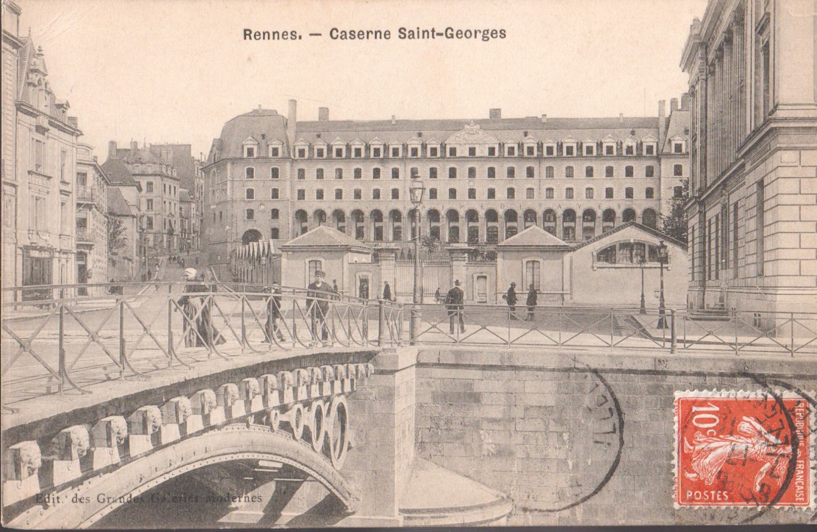 RENNES -Caserne San-Georges