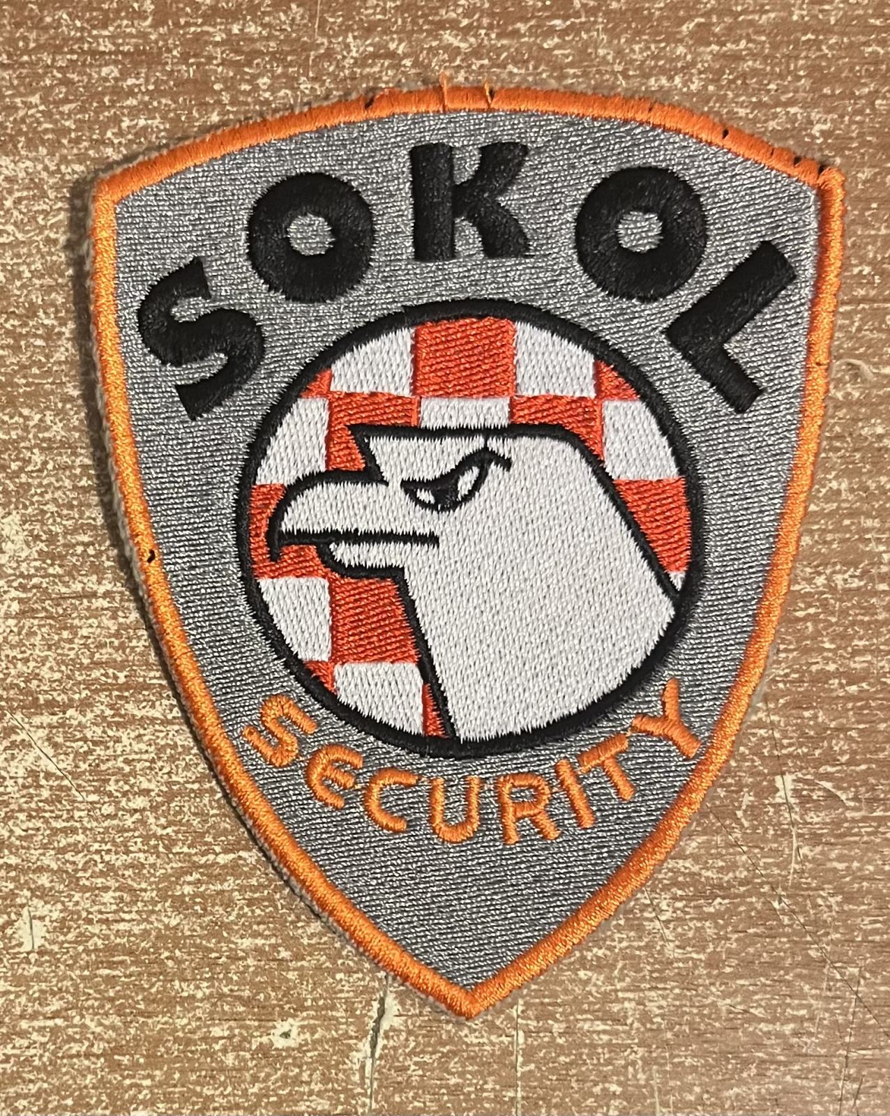 SOKOL SECURITY - ZAŠTITARSKI PRIŠIVAK