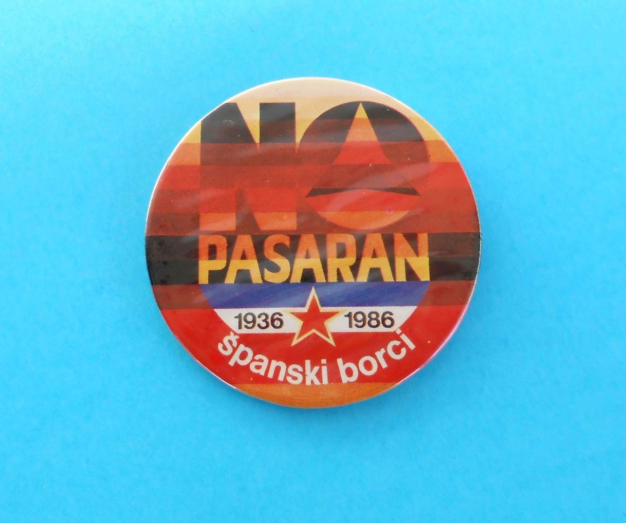 ŠPANSKI BORCI (1936-1986) Španjolski građanski rat * veća ex Yu značka