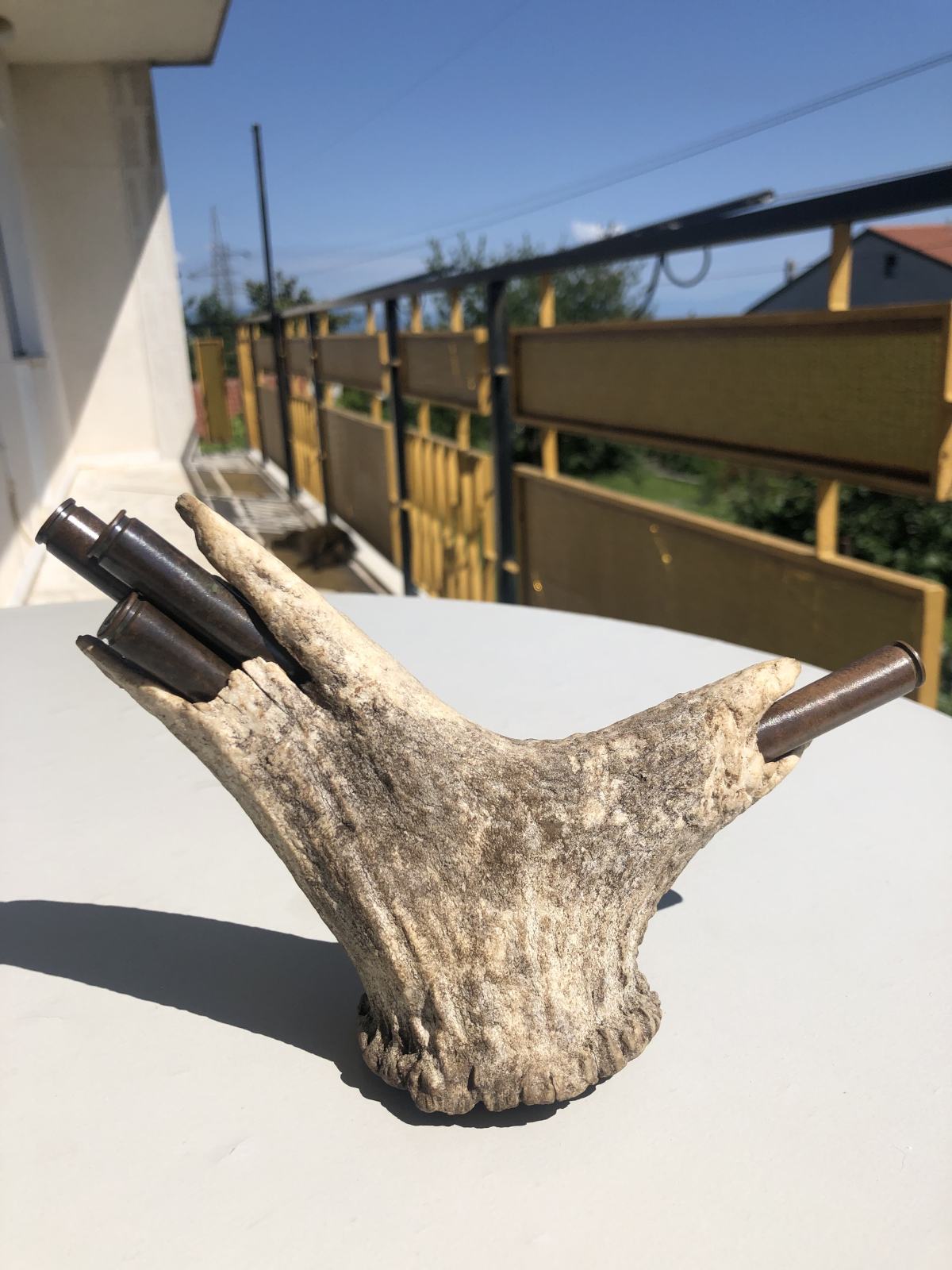 Trench art, stari rogovi i k 98 čahure