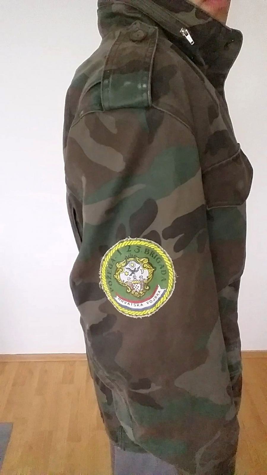 Vojna jakna HV 123. brigada