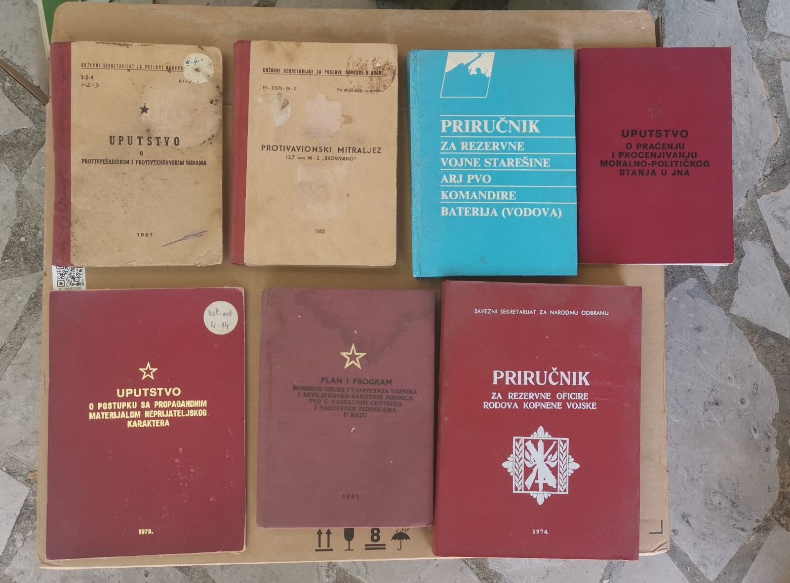 vojni prirucnici i uputstva JNA