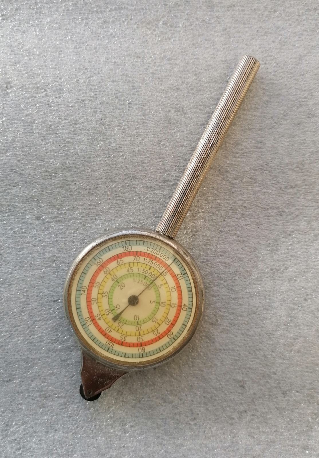 WW2 Njemački Kurvimetar - Ispravan - Čitač duljine...