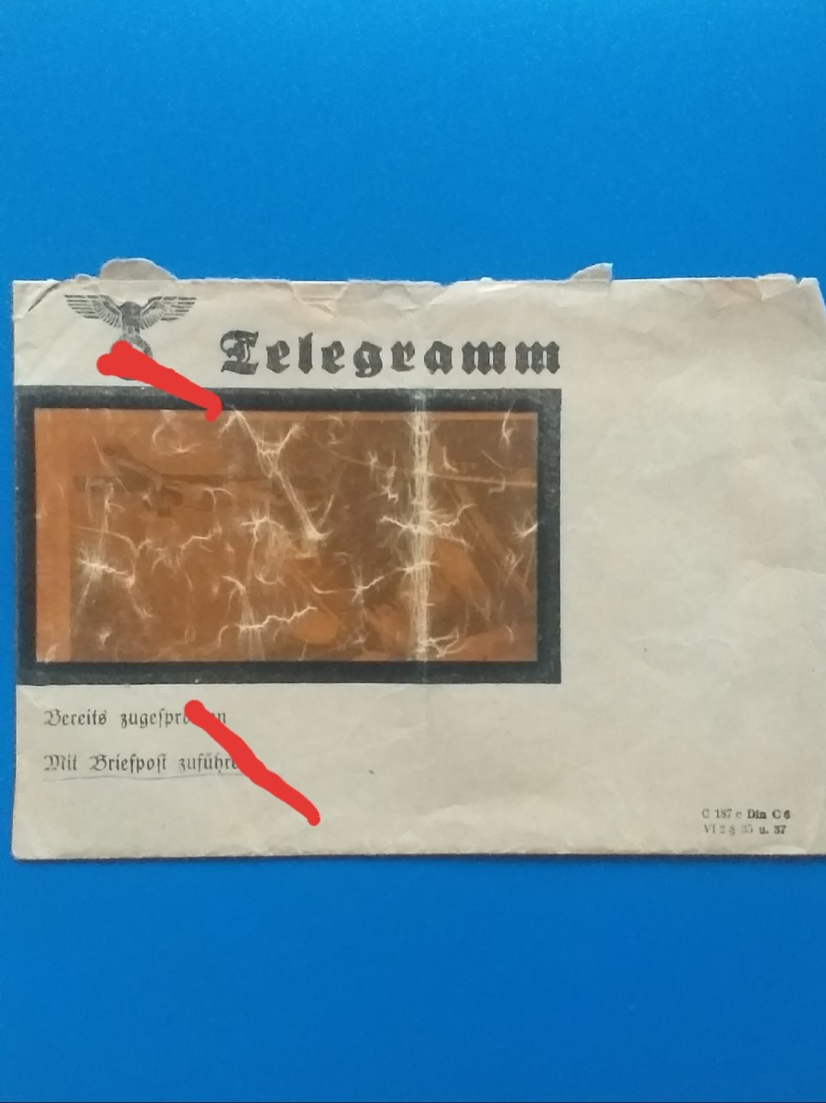 WW2 Telegram