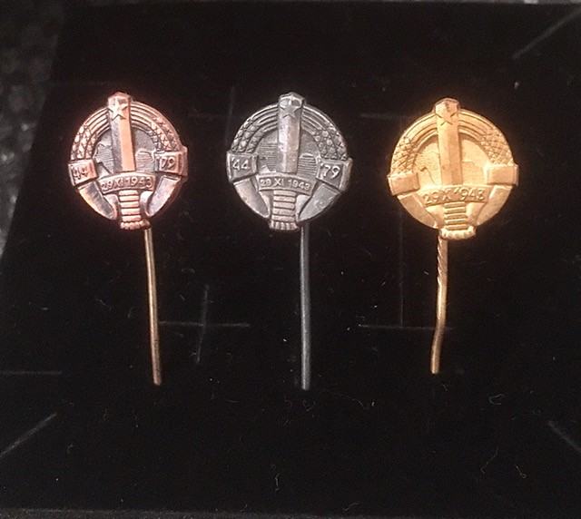 Značke Prsna oznaka graničnih jedinica...FNRJ/SFRJ