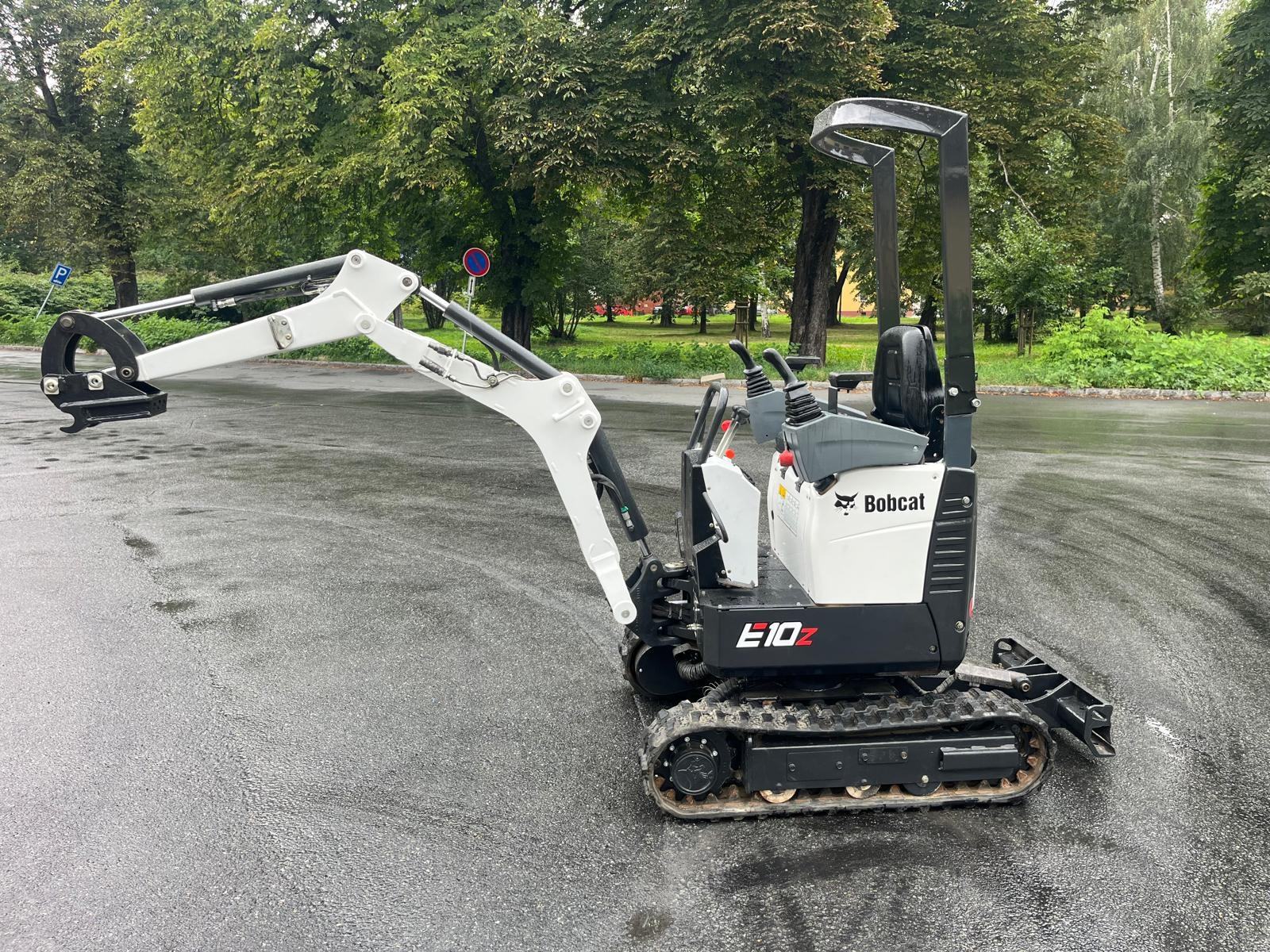 Bobcat e10z mini bager 2020g