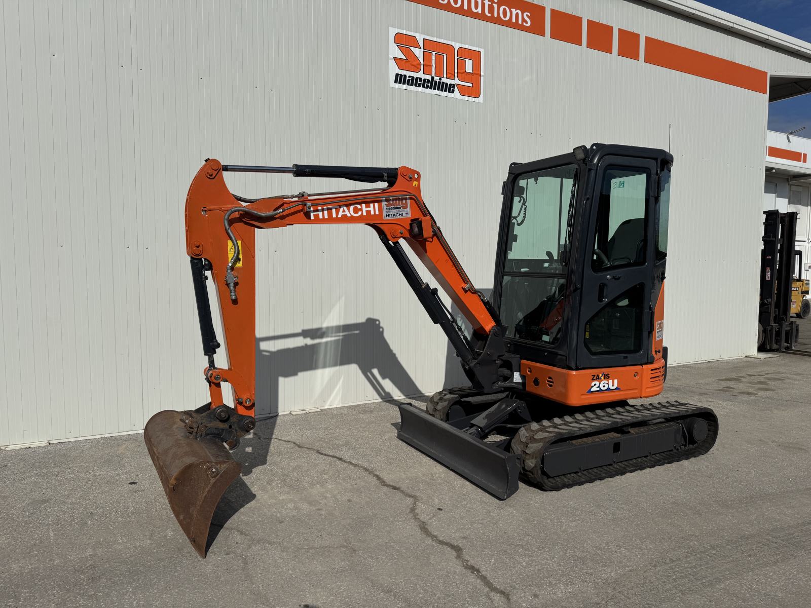 HITACHI ZX26U-6 PREMIUM RABLJENI MINI BAGER