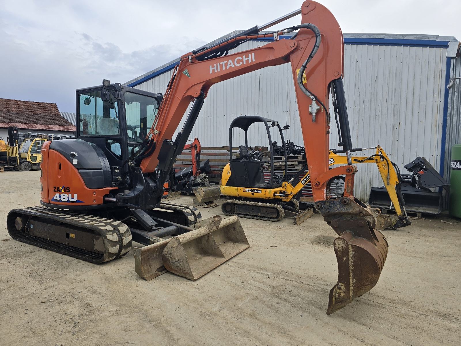 HITACHI ZX48 U-6 - 2021 - 2.800H - KLIMA