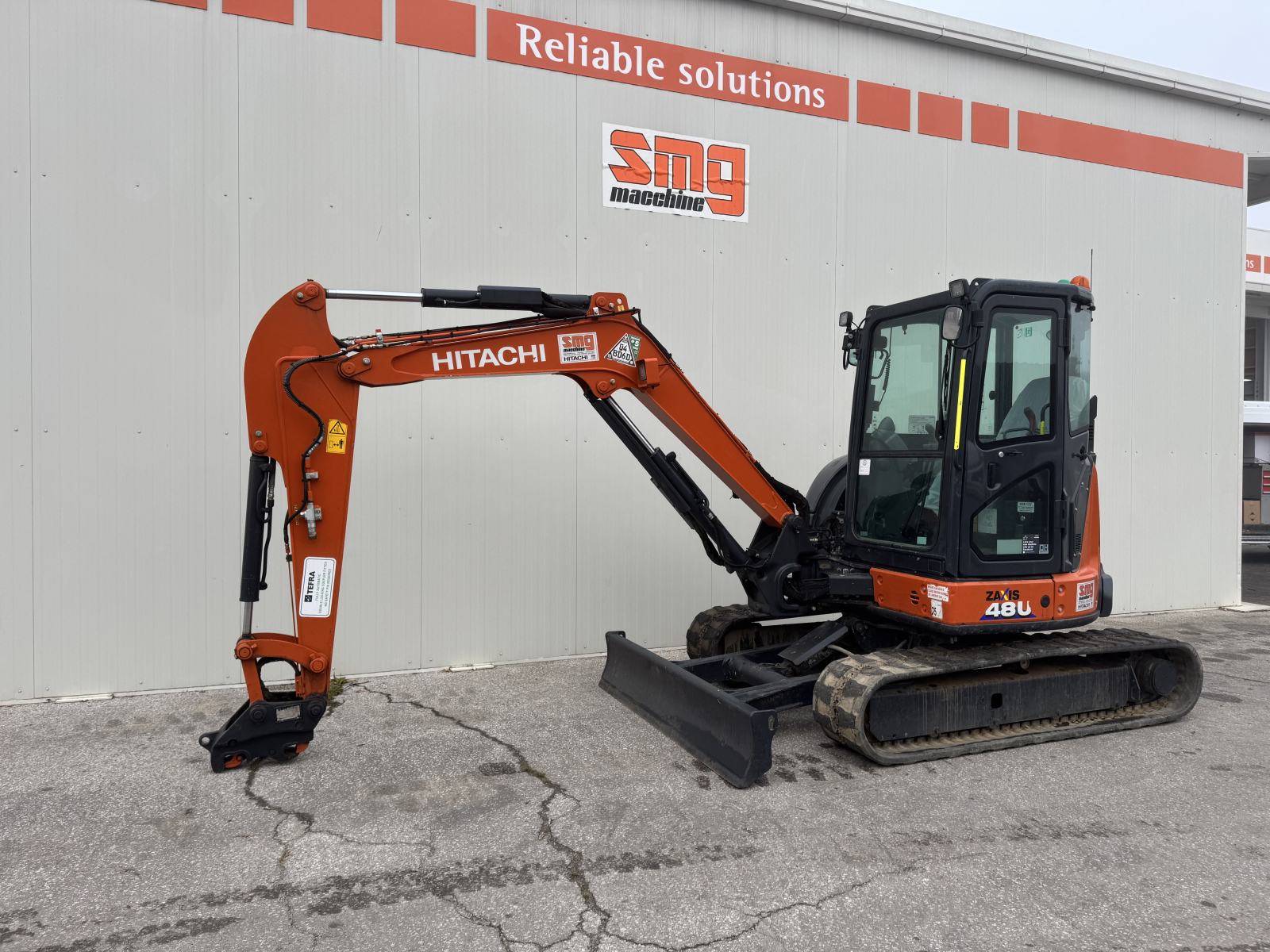 HITACHI ZX48U-6 PREMIUM RABLJENI BAGER