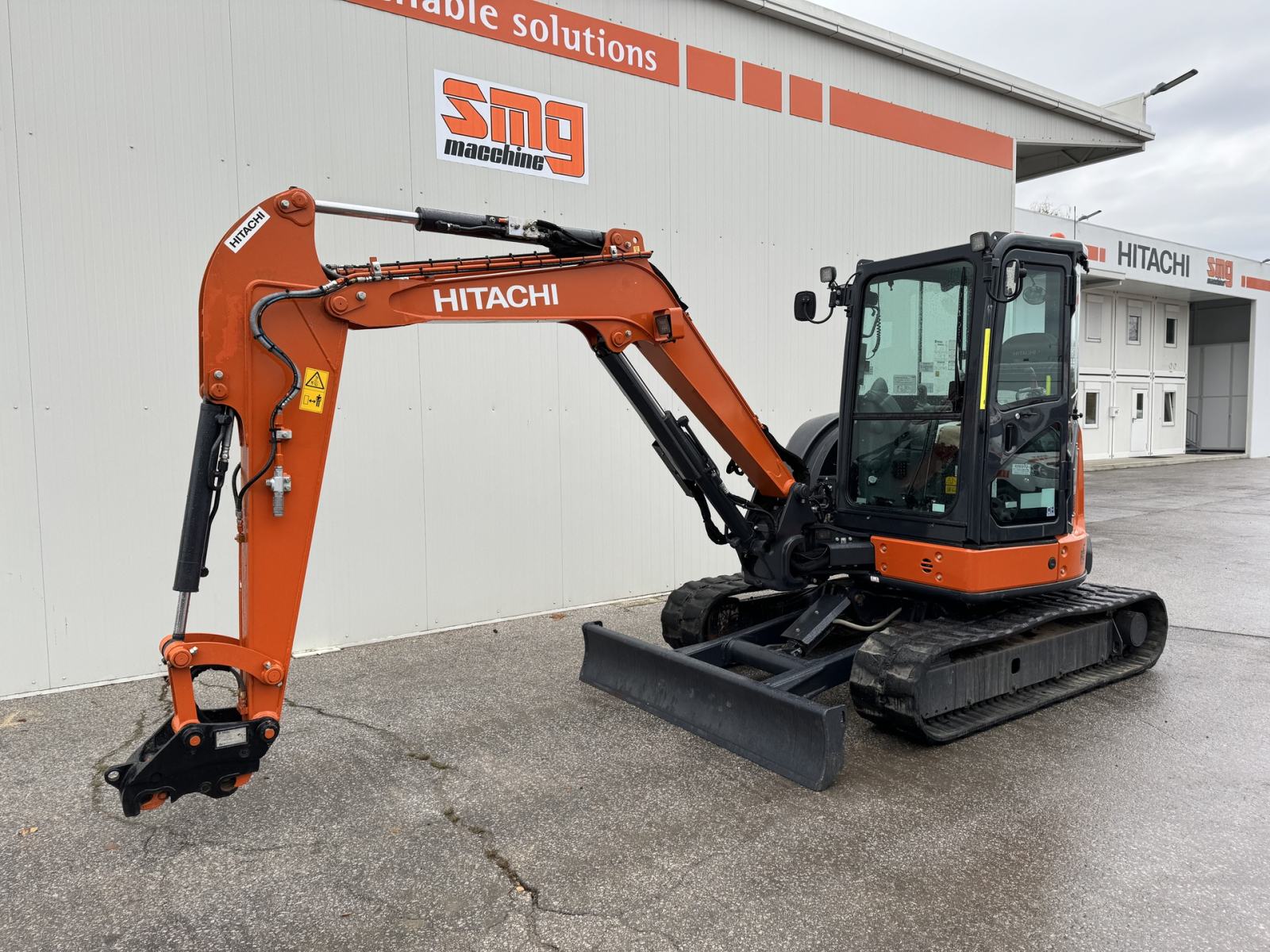 HITACHI ZX48U-6 PREMIUM RABLJENI MINI BAGER