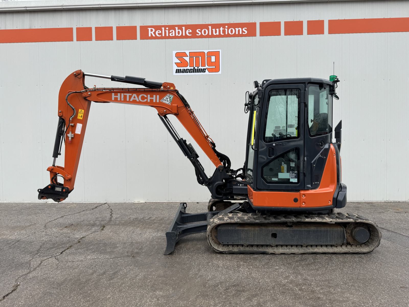 HITACHI ZX48U-6 PREMIUM RABLJENI MINI BAGER