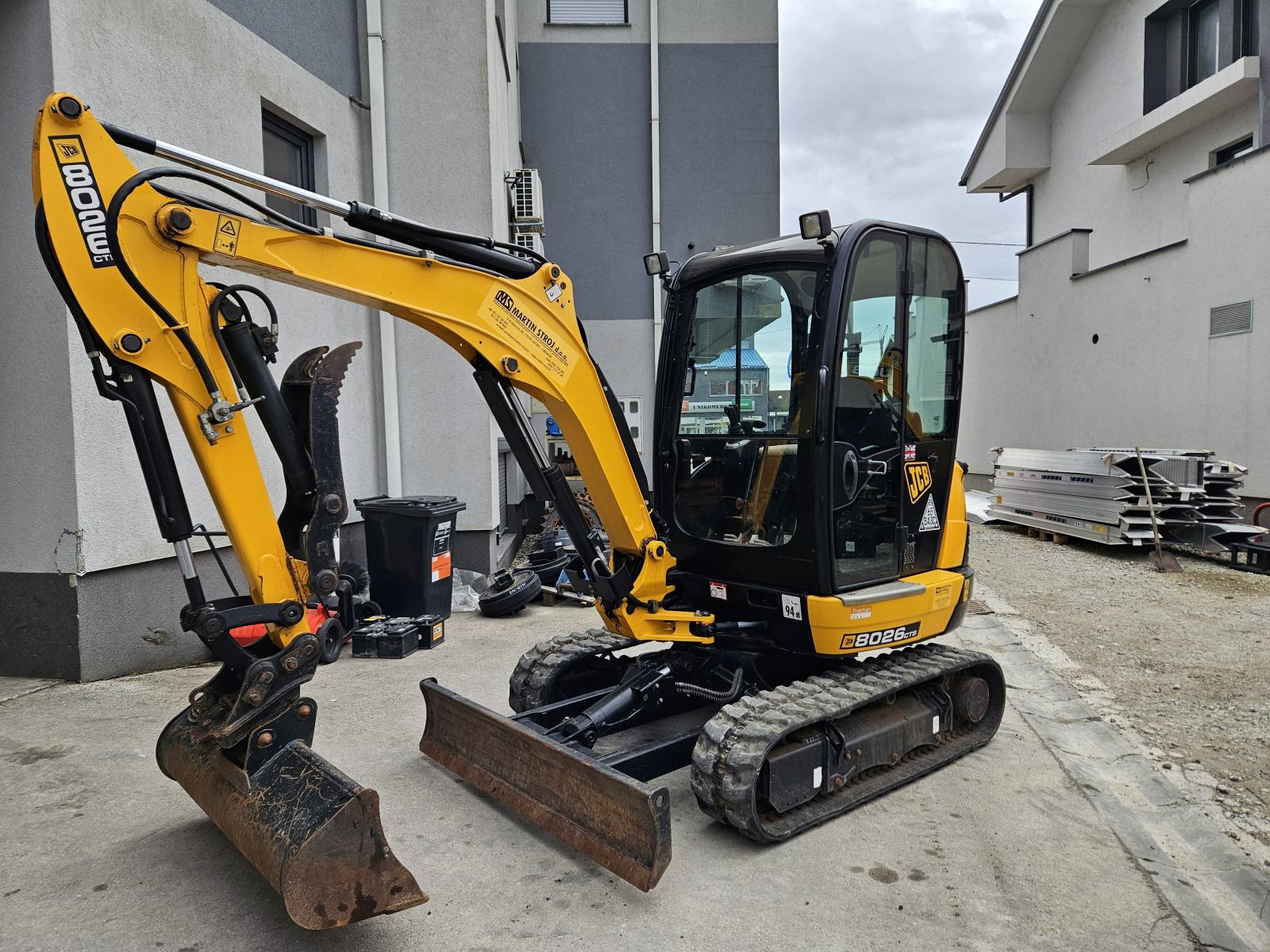 JCB 8026 CTS MINI BAGER, 2020 god, 2301 radni sati **LAGER LUČKO**