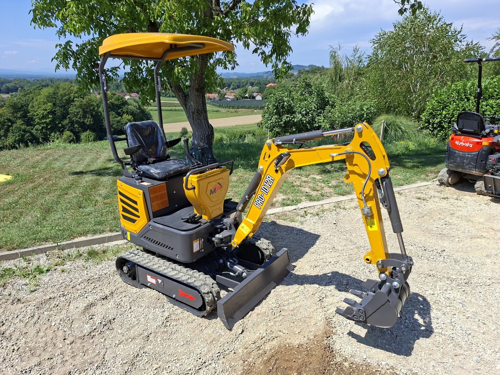 Mini bager 1.2T lomljiva roka MP-PRO-1012R - proširenje podvozja
