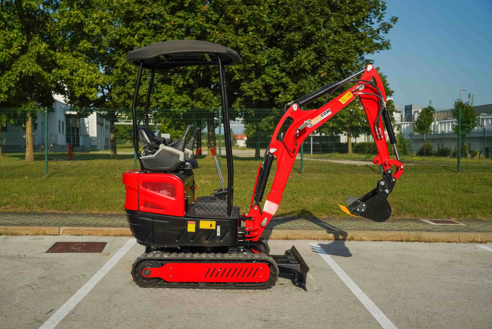 Mini bager K17, KUBOTA Motor