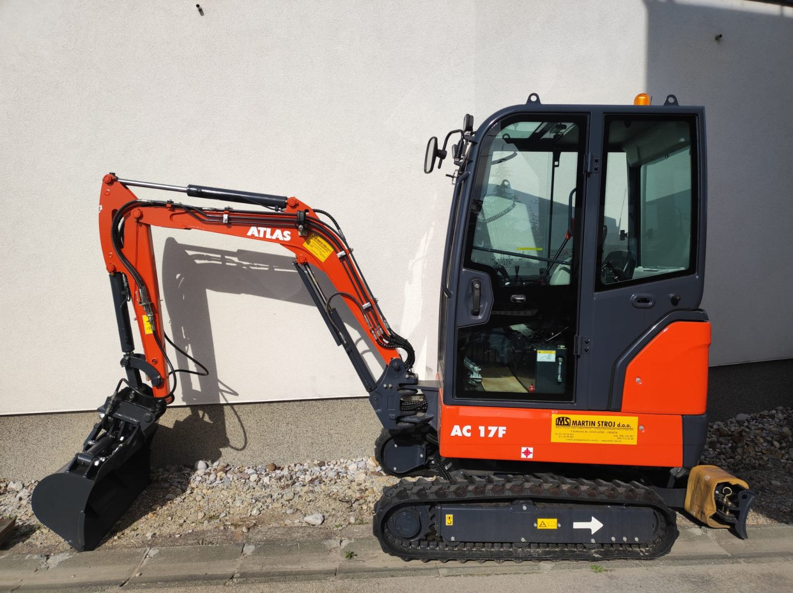 MINI BAGER ATLAS AC 17F 1700 KG NOVO! BRZI ROK ISPORUKE! 2024.!