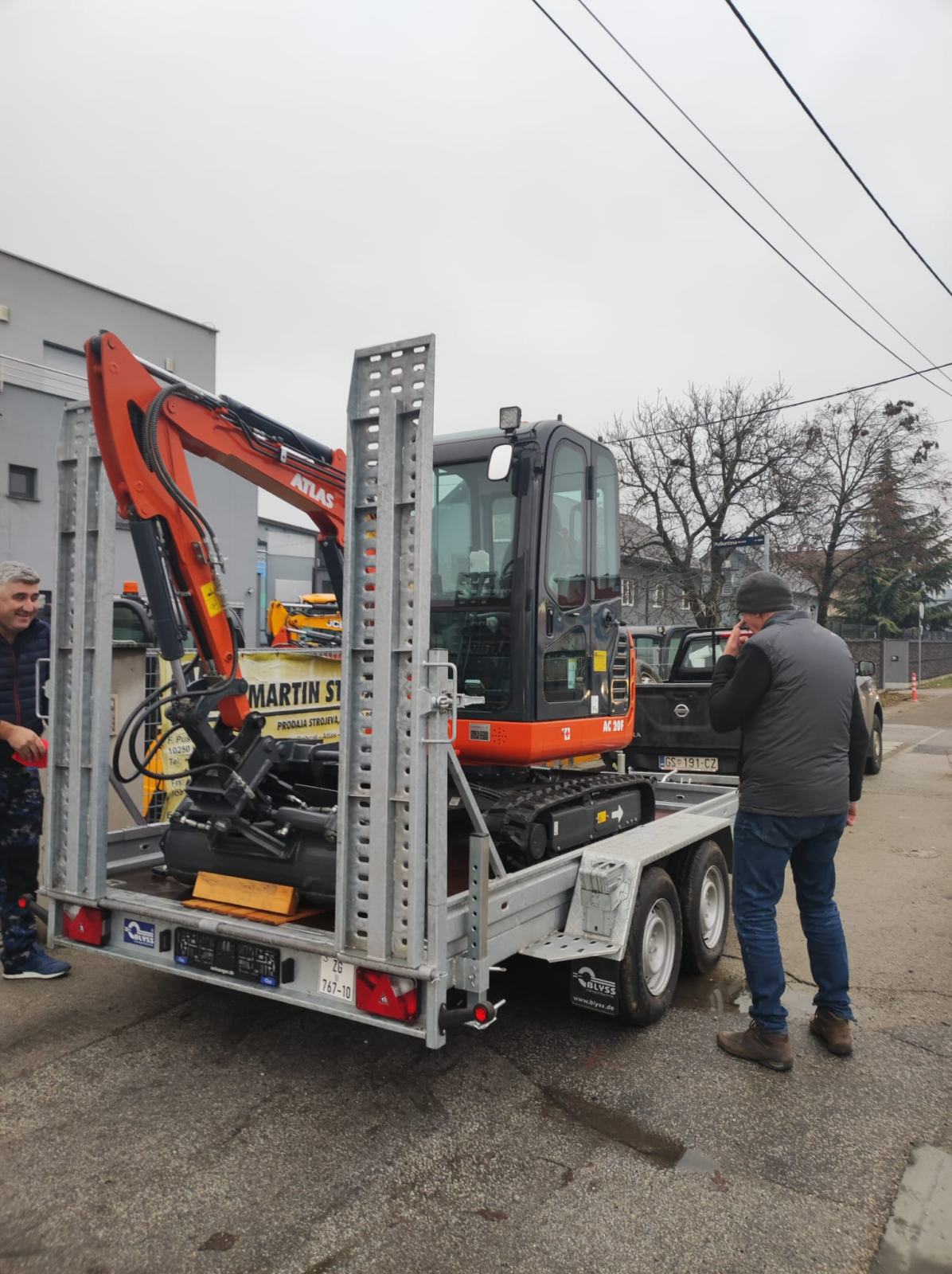 MINI BAGER ATLAS #AC 20F# 1940 KG #NOVO!# BRZI ROK ISPORUKE!