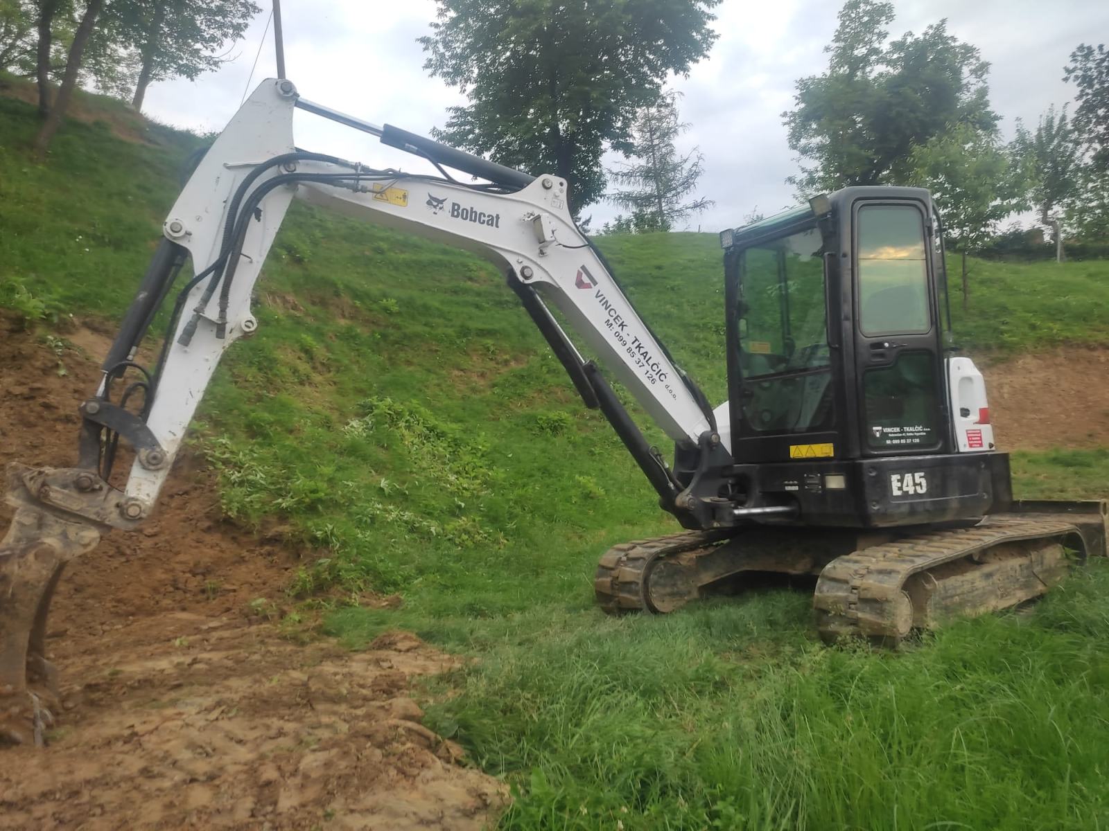 MINI BAGER BOBCAT E 45